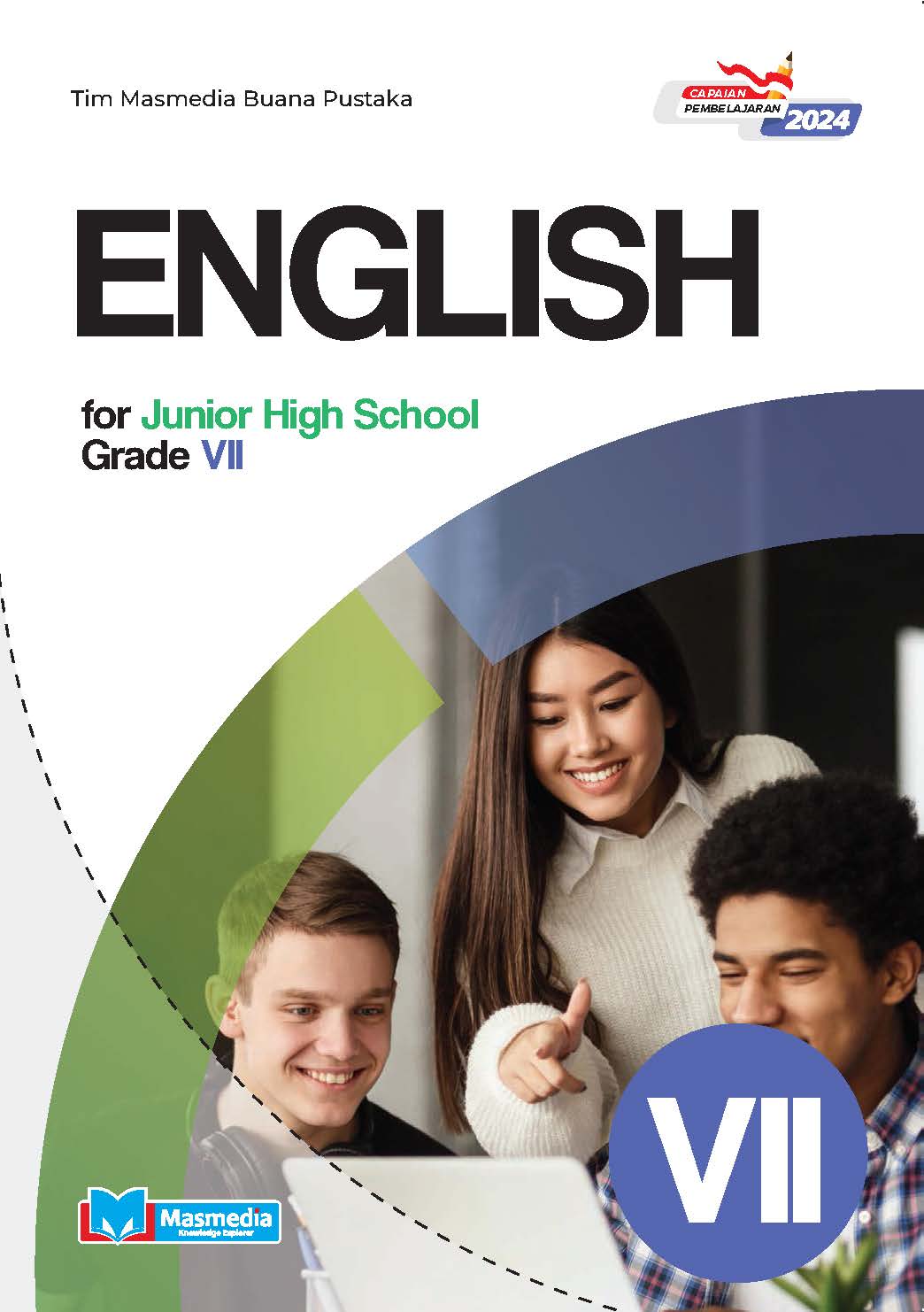 English for Junior High School Grade VII K-Merdeka CP2024